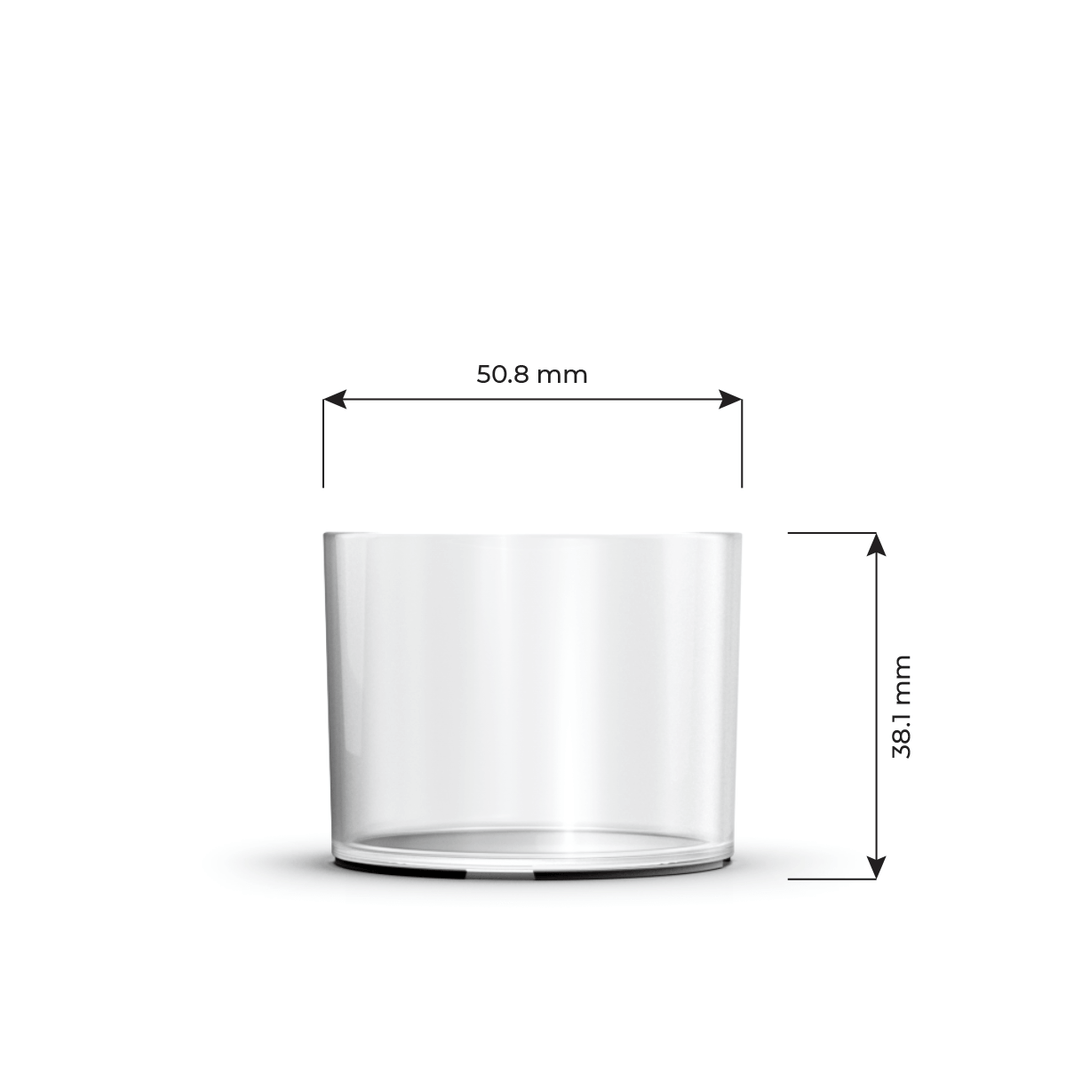 Clear Plastic Tea Light Containers – Auralites